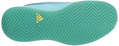 adidas Men's Defiant Generation Tennis Shoe, Pulse Aqua/Black/Altered Blue, 11.5