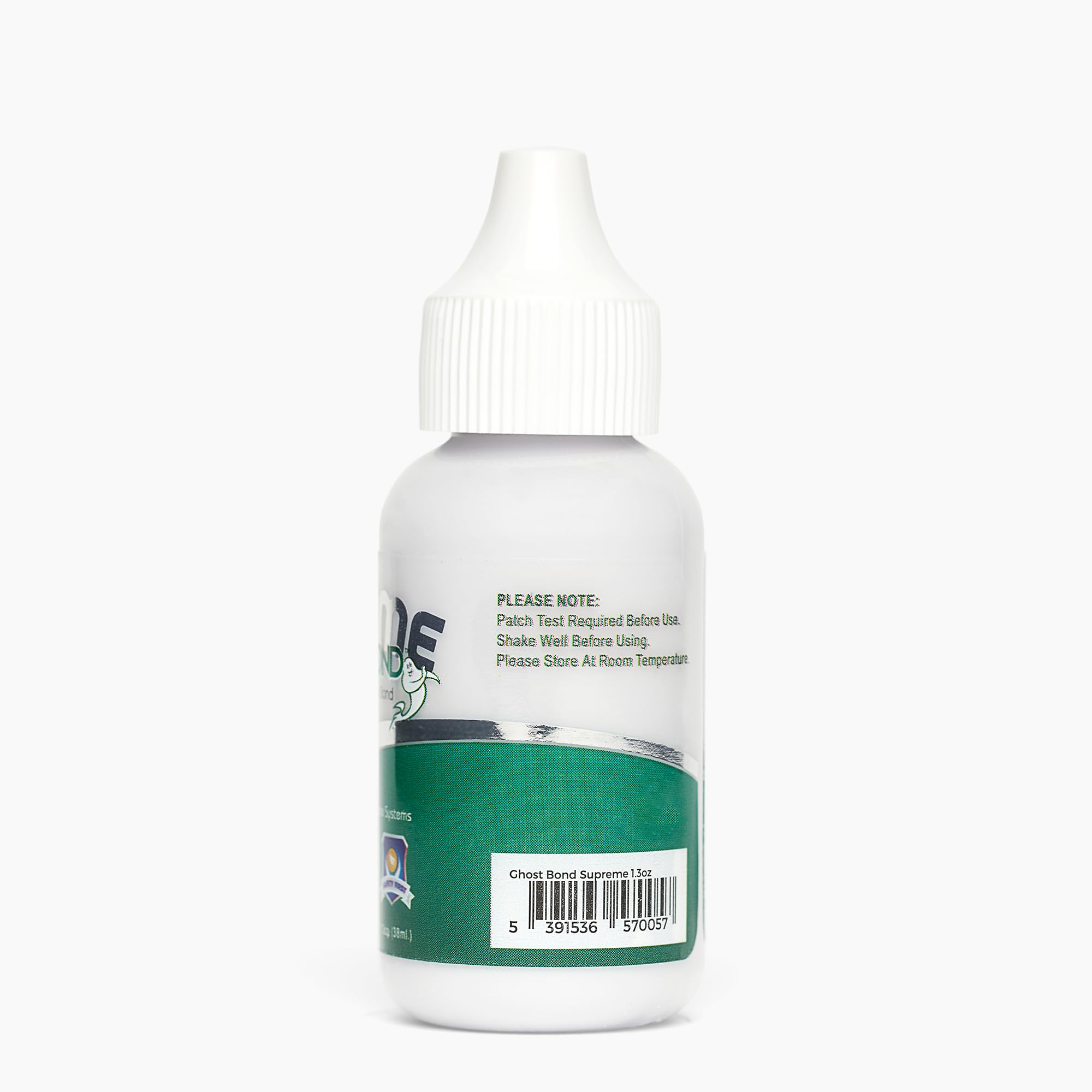 GHOSTBOND Supreme No Shine Poly & Lace Adhesive - 1.3oz - Invisible Bonding Glue: Strong Hold Wig Glue for Poly and Lace Hairpiece, Wig, Toupee Systems, Lace Front Glue - Matte