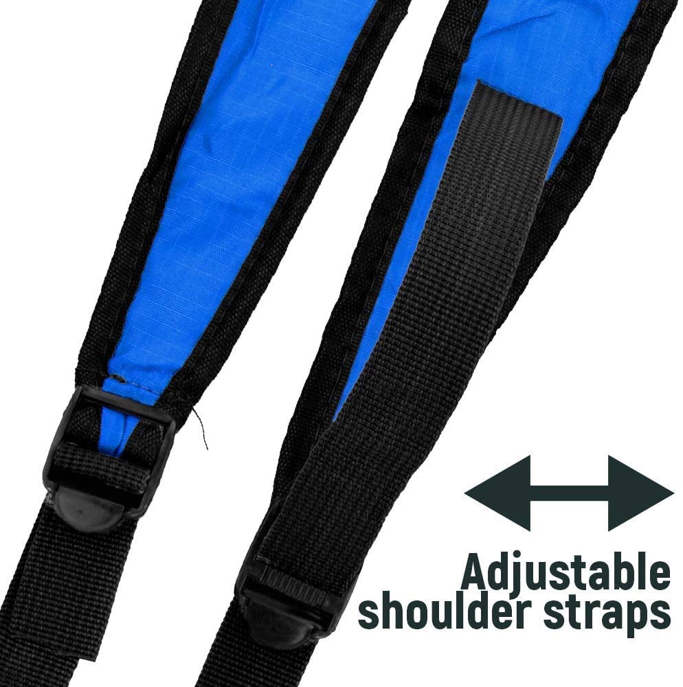 Acuvar Packable Foldable Ultralight Lightweight Travel Camping Hiking Outdoor Sports Waterproof Backpack Daypack Blue Large