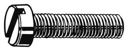 M1.6-0.35 x 5 mm. Cheese Head Slotted Machine Screw, 25 pk.