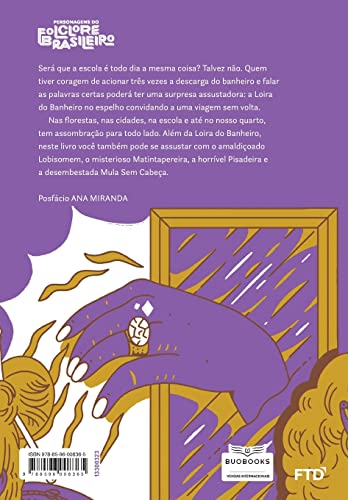 A Loira do Banheiro e outras assombrações do folclore brasileiro (Portuguese Edition)