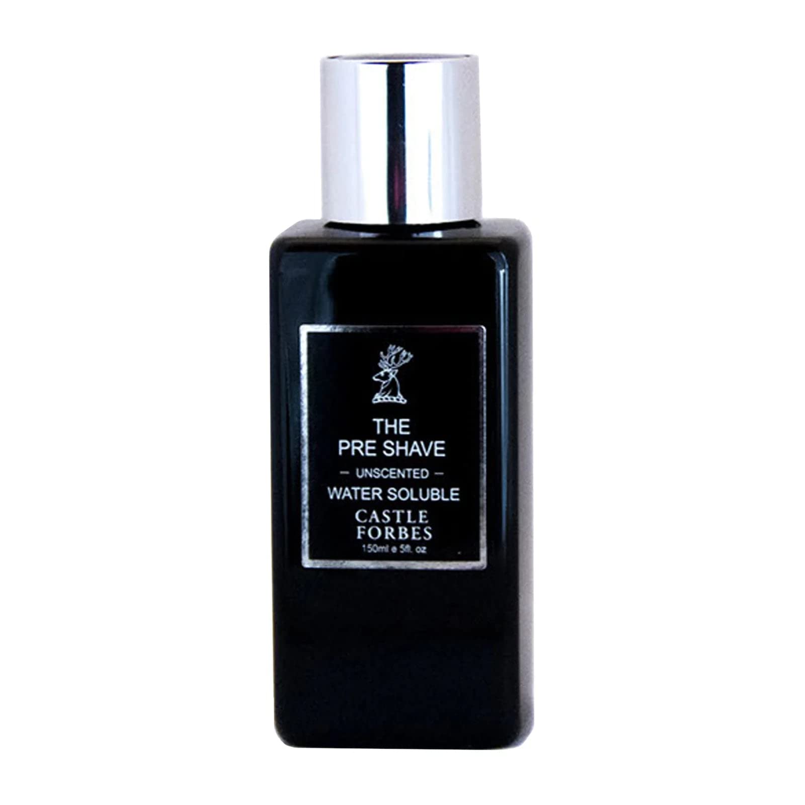 Castle Forbes Preshave Lotion, 5 fl. oz. | Unscented Pre Shave Conditioning Cream | Protects Skin From Razor Burn, Irritation | Luxury Beard Shaving Lotion For All Skin Types | Natural Beard Care