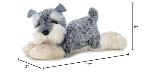 Aurora® Adorable Flopsie™ Ludwig™ Stuffed Animal - Playful Ease - Timeless Companions - Gray 12 Inches