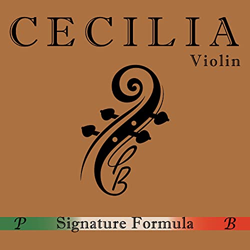 CECILIA ‘Signature Formula’ Rosin for Violin, Rosin Specially Formulated Violin Rosin for Violin Bows (New ‘Liquid Form Blending Method’) with Included Rosin Spreader (Full Cake)