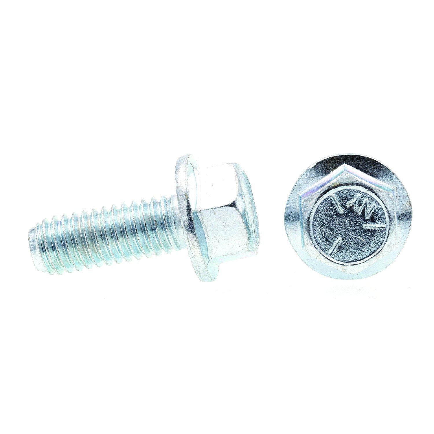Prime-Line 9091159 Serrated Flange Bolts, 3/8 In.-16 X 1 In., Zinc Plated Case Hardened (25 Pack)