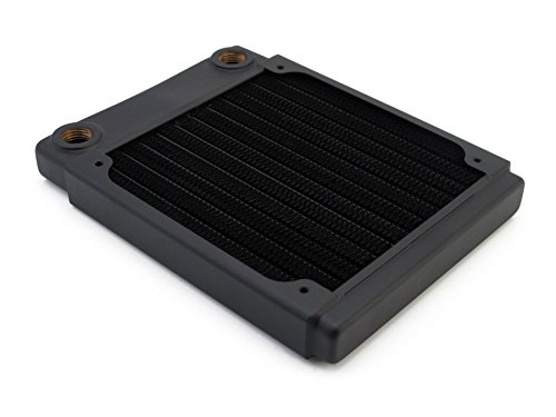 XSPC 5060596650008 XSPC TX120 Ultrathin Radiator - 120mm, Black Black