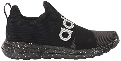 adidas Men's Lite Racer Adapt 6.0 Sneaker, Core Black/Core Black/White, 14