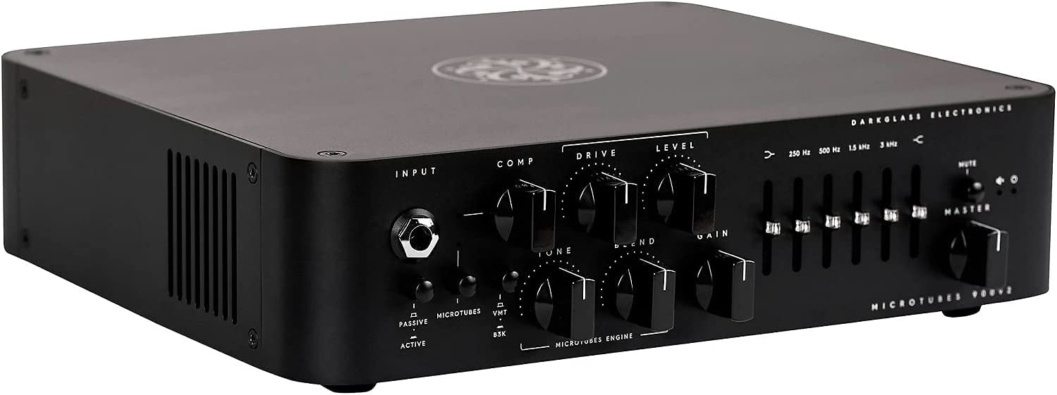 Clutch Darkglass Microtubes 900 v2 (Black), Gator GTSA-UTLDF111605 Bundle