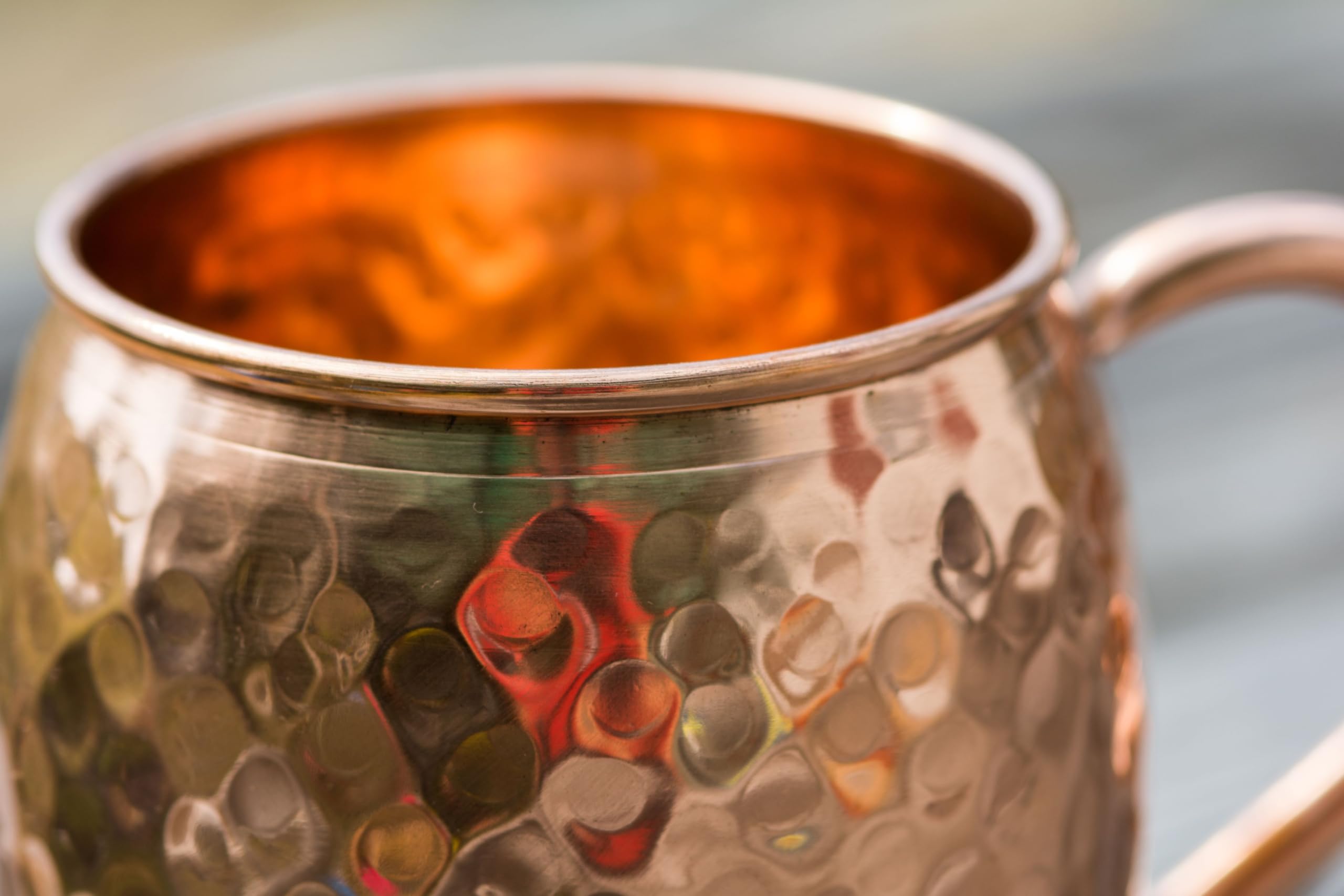 Alchemade 100% Pure Copper Barrel 16 Ounce Mug Perfect For Moscow Mules, Other Cocktails, Or Your Favorite Drinks - Will Keep Beverages Colder Longer