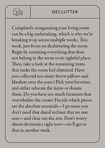 Beautifully Organized In 52 Weeks: A Home Organization Card Deck (Beautifully Organized Series)