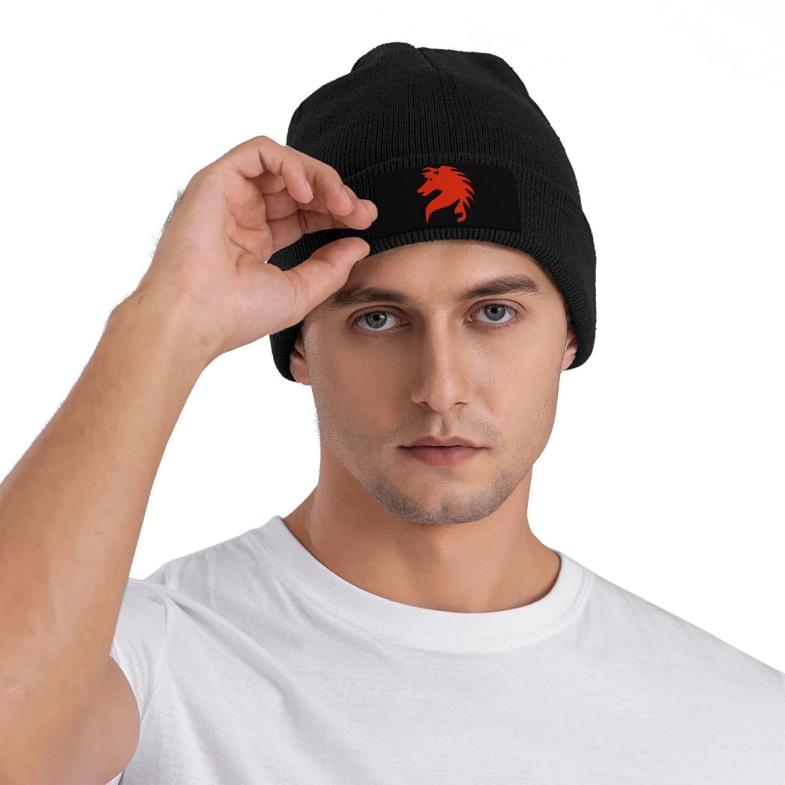 Air Force USAF Red Horse Knit Hats Stylish Warm Hat Man Woman Winter Hat