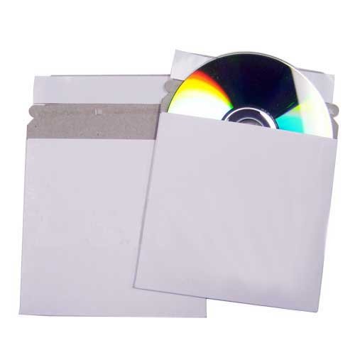 CD/DVD 6" Cardboard Case Mailer W/ Flap & Seal, 200pc