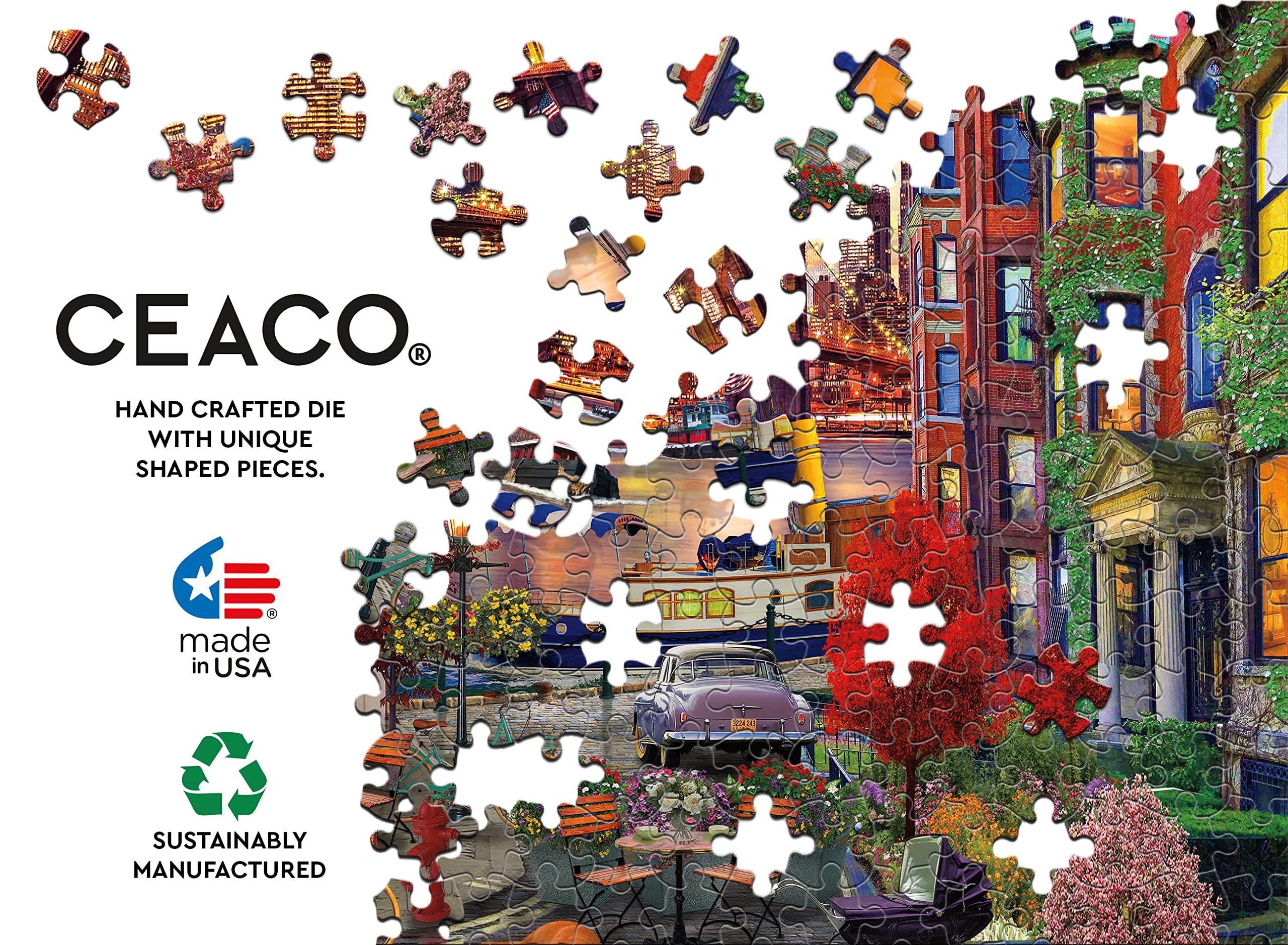Ceaco - David Maclean - Brooklyn Bakery - 1000 Piece Jigsaw Puzzle