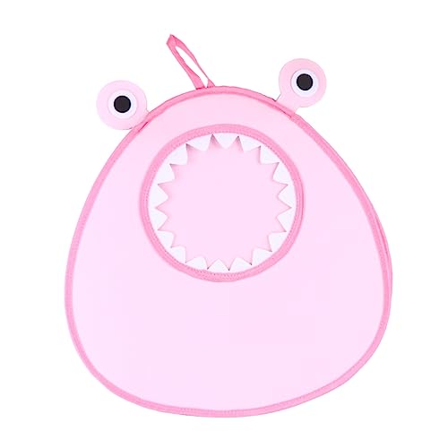 FELTECHELECTR 1pc Infant Toy Bathtub Toys Bath Toy Suction Cup Mesh Bag Baby Bath Toys Storage Bath Net Mesh Bags Toy Storage Container for Bathroom Cartoon Net Storage Bath Storage Bags Pink