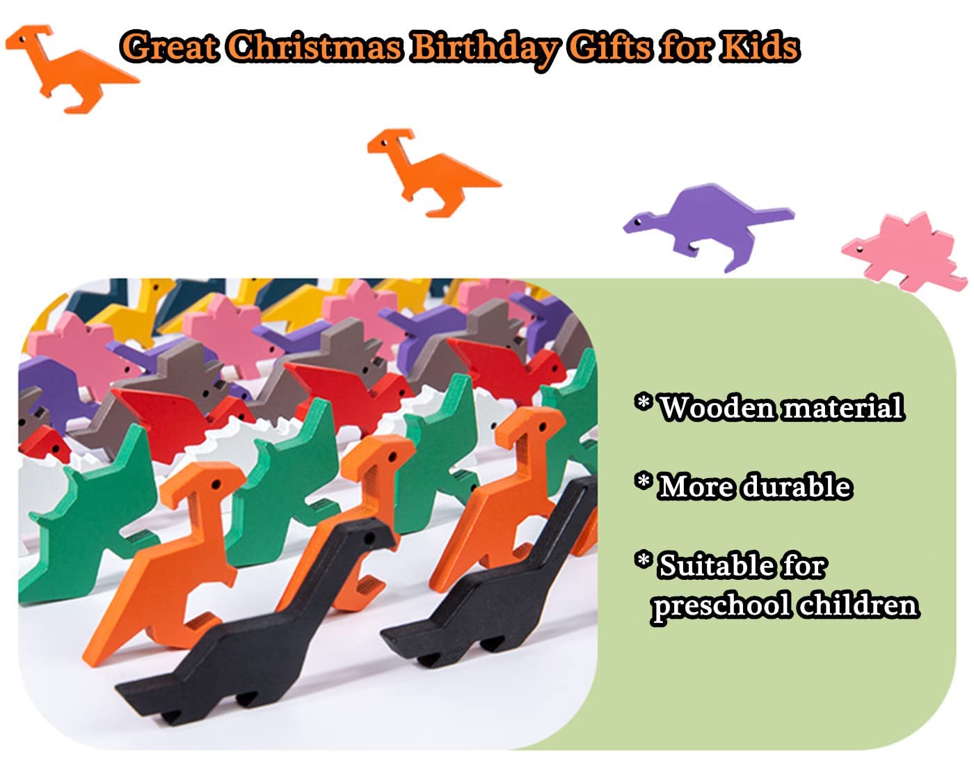 Counting Dinosaurs Toys with Matching Sorting Cards, Preschool Educational Toy for Matching, Counting and Sorting School Supplies Learning Activities Kids Age 4 5 6 7 Girls Boys Birthday Gift