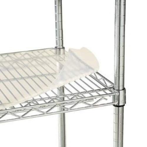 Alera - Shelf Liners For Wire Shelving, 48w x 24d, Clear Plastic, 4/Pack - Sold As 1 Pack - Flexible, crystal clear and easy to clean.