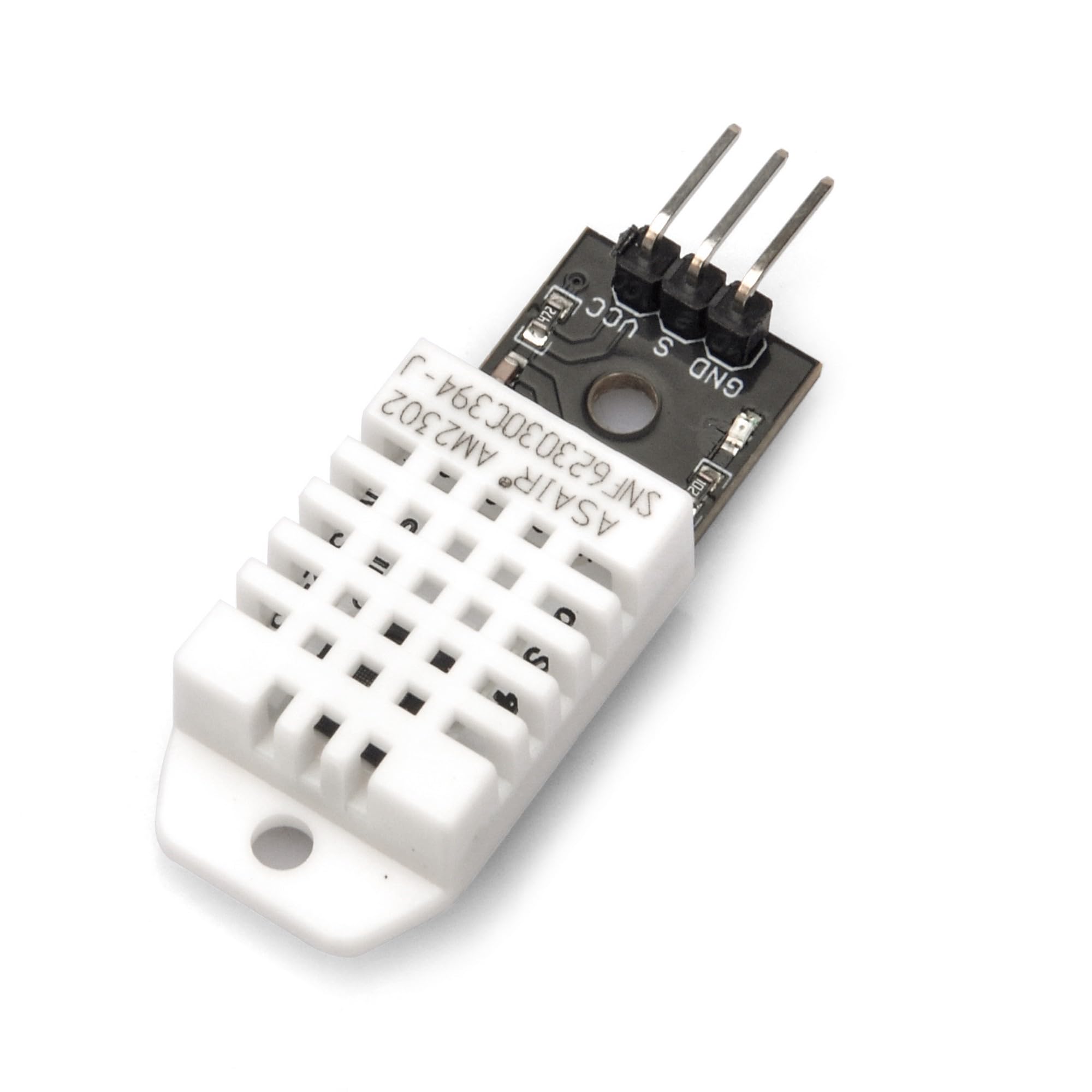 Gowoops 2pcs DHT22/AM2302 Digital Humidity and Temperature Sensor Module for Arduino Raspberry Pi, Temp Humidity Gauge Monitor Electronic Practice DIY Replace SHT11 SHT15