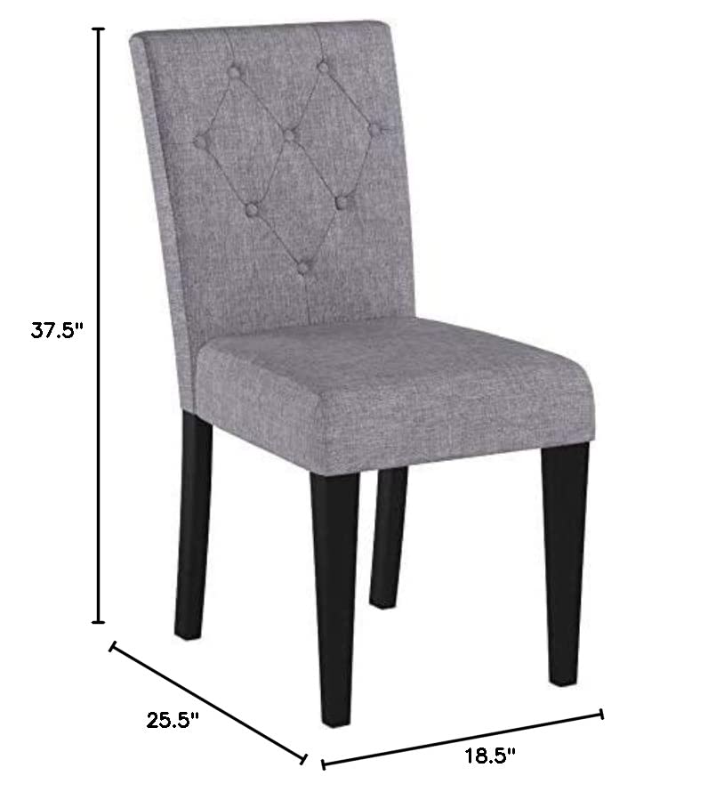Christopher Knight Home Nyomi Fabric Dining Chair, Brown And White