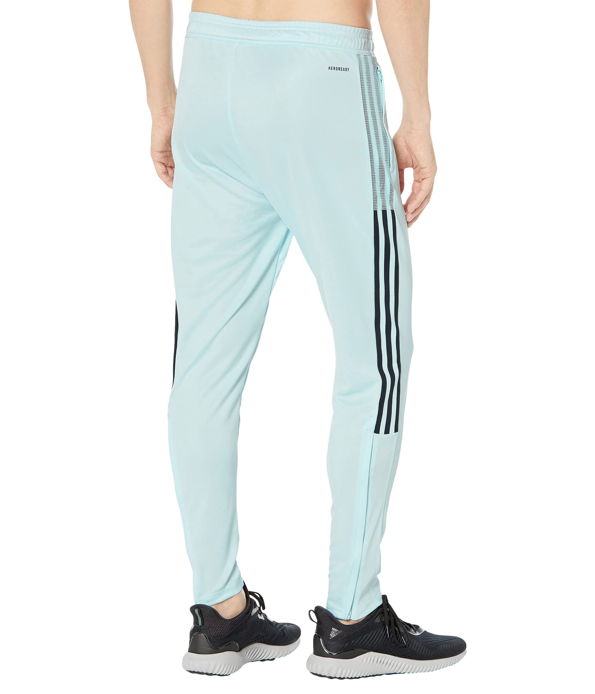adidas Men's Tiro 21 Track Pants, Almost Blue/Legend Ink, Medium