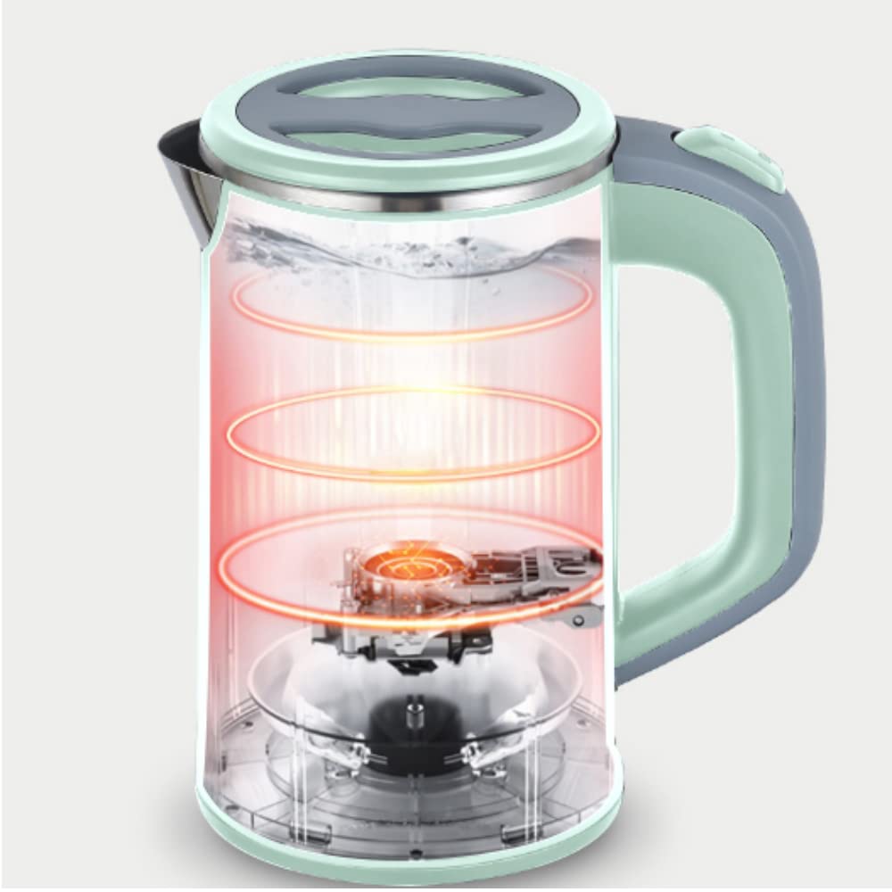 800ML Electric Kettle with Stainless Steel 110V Small Electric for Office,Hotel,Travelling for 1-2 Person Light Weight for Easy Take