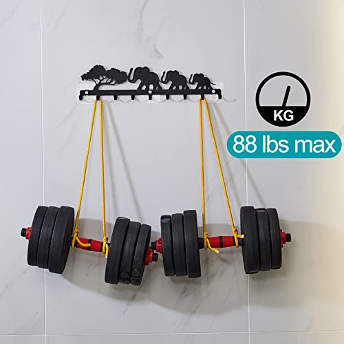 Autoly, Coat Rack Wall Mount Door Hanger Hook is Installed Against The Wall, and Coat Hanger Wall can Tidy up The Room. Coat Hooks Wall mounted9 Hooks 2 Pieces