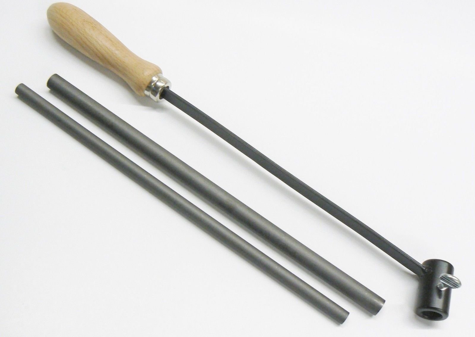 Graphite Stirring RODS with Holder Mix MELT & STIR Molten Metal 2 RODS & Handle (LZ 1 PM 18x3x3)