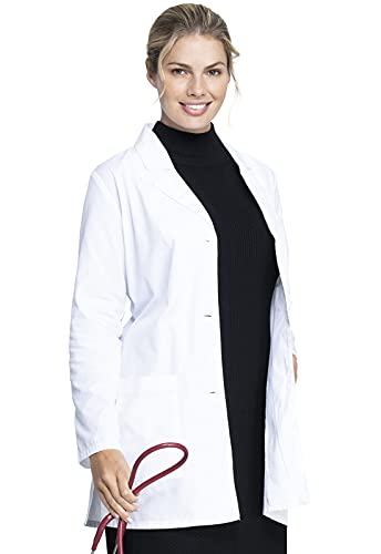 Dickies Women's 32" Poplin Lab Coat 84400, S, White