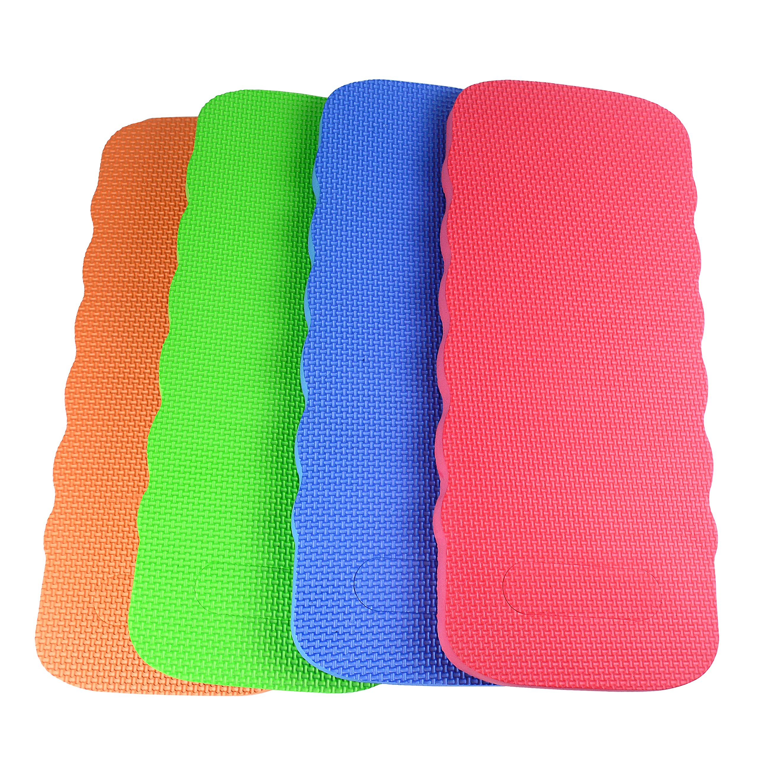 AebDerp 4Pcs Garden Knee Pads Kneeling Pad Foam Mat, 16 x 6.7 Waterproof Cushion Gardening Knee Pads for Cleaning Floors, Bath Kneeler Pad for Bathing, Seat Kneel Mats for Work, Prayer, Yoga, Exercise
