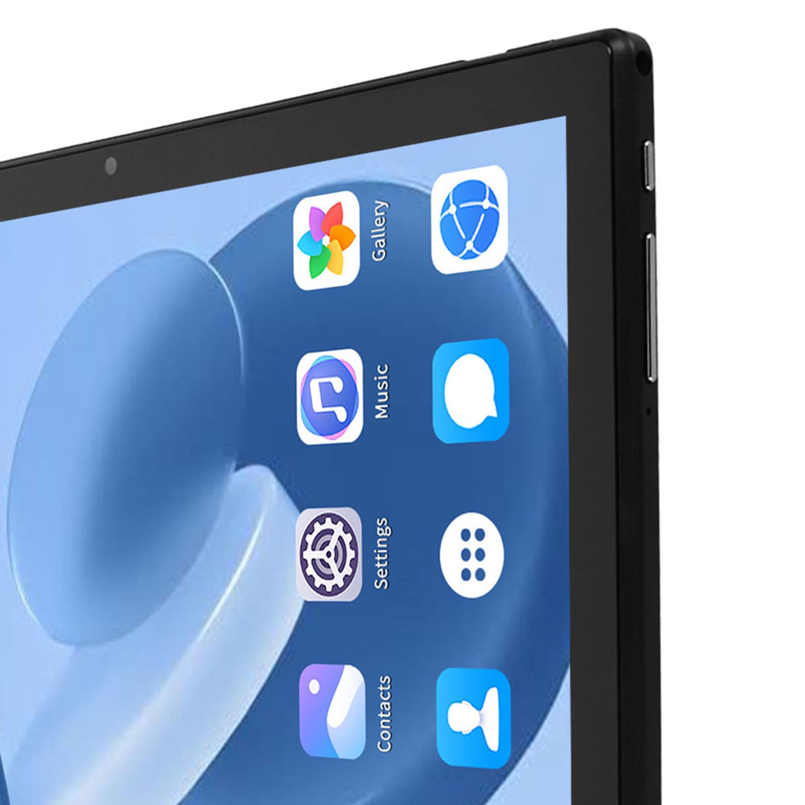 Airshi Computer Tablet, Front 8MP Rear 16MP 2-in-1 Portable Tablet 100‑240V for Travel (US Plug)
