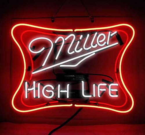 Beer Neon Light Sign Real Glass Beer Bar Pub Party Room Garage Home Wall Man Cave Windows Display Handcraft Gift Neon Light 19x15