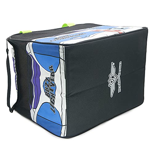 Buckle-Down Disney, Toy Story, Buzz Lightyear Spaceship Bag, Pet Carrier, Polyester Canvas, (IPC-DYANS)