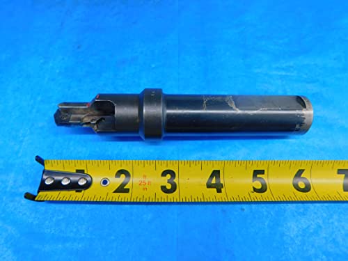 AMEC ? #0 COOLANT Thru INDEXABLE Spade Drill W/ 45 DEG Countersink 1" Shank 2 FL - JP0501AE2