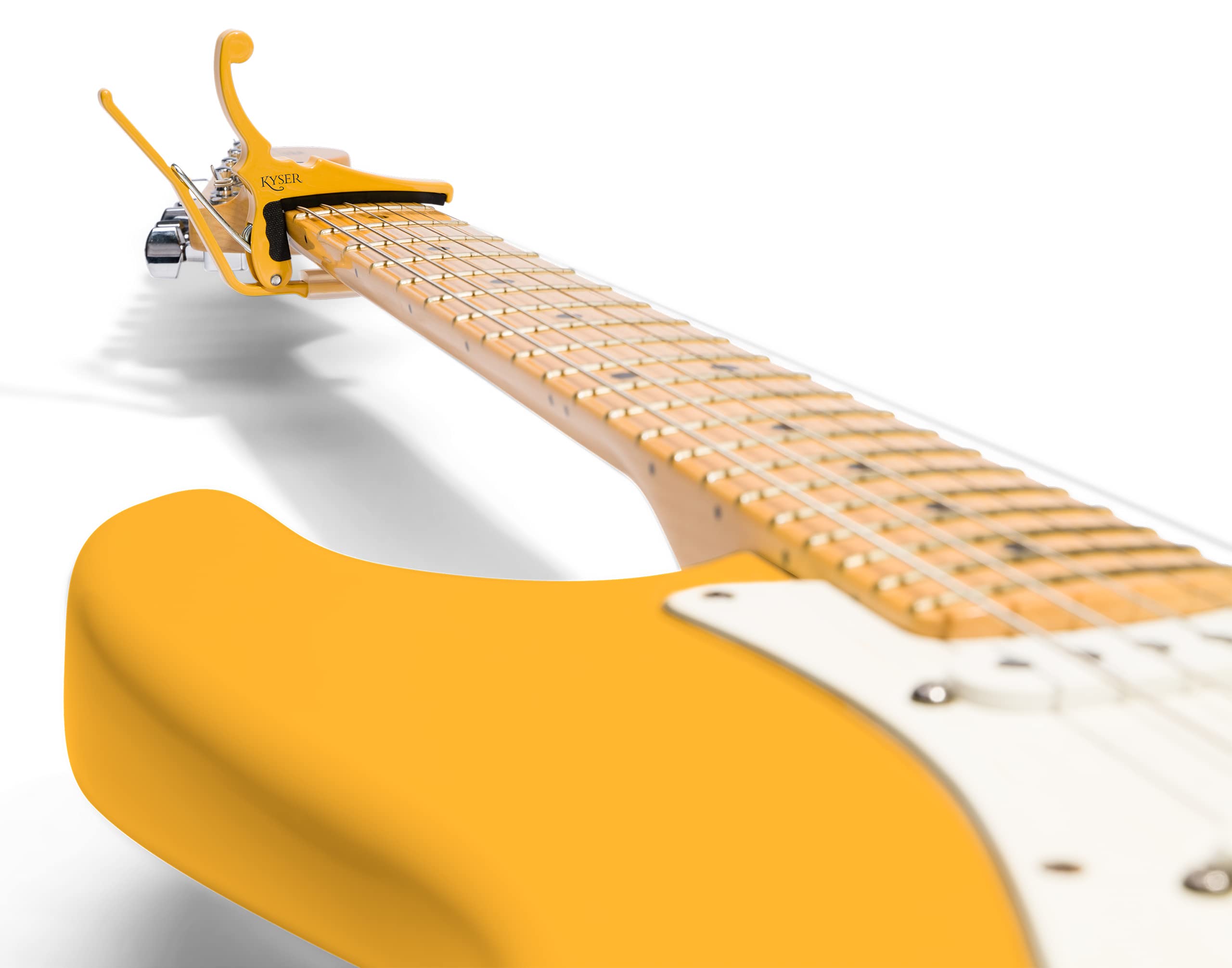 Fender X Kyser Quick-Change Electric Guitar Capo (Butterscotch Blonde)