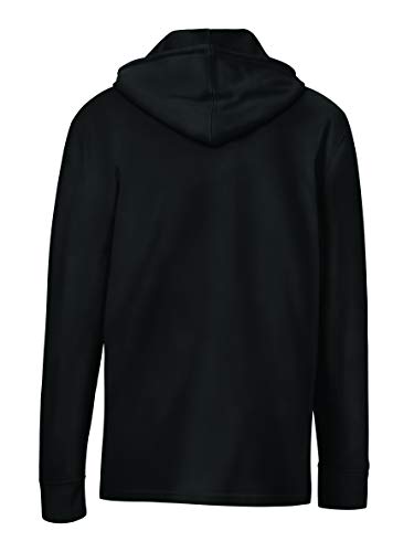 Champion Hoodie, Cotton Mid-Weight Hooded T-Shirt, Comfortable Men's Tee, Black-549921, XX-Large