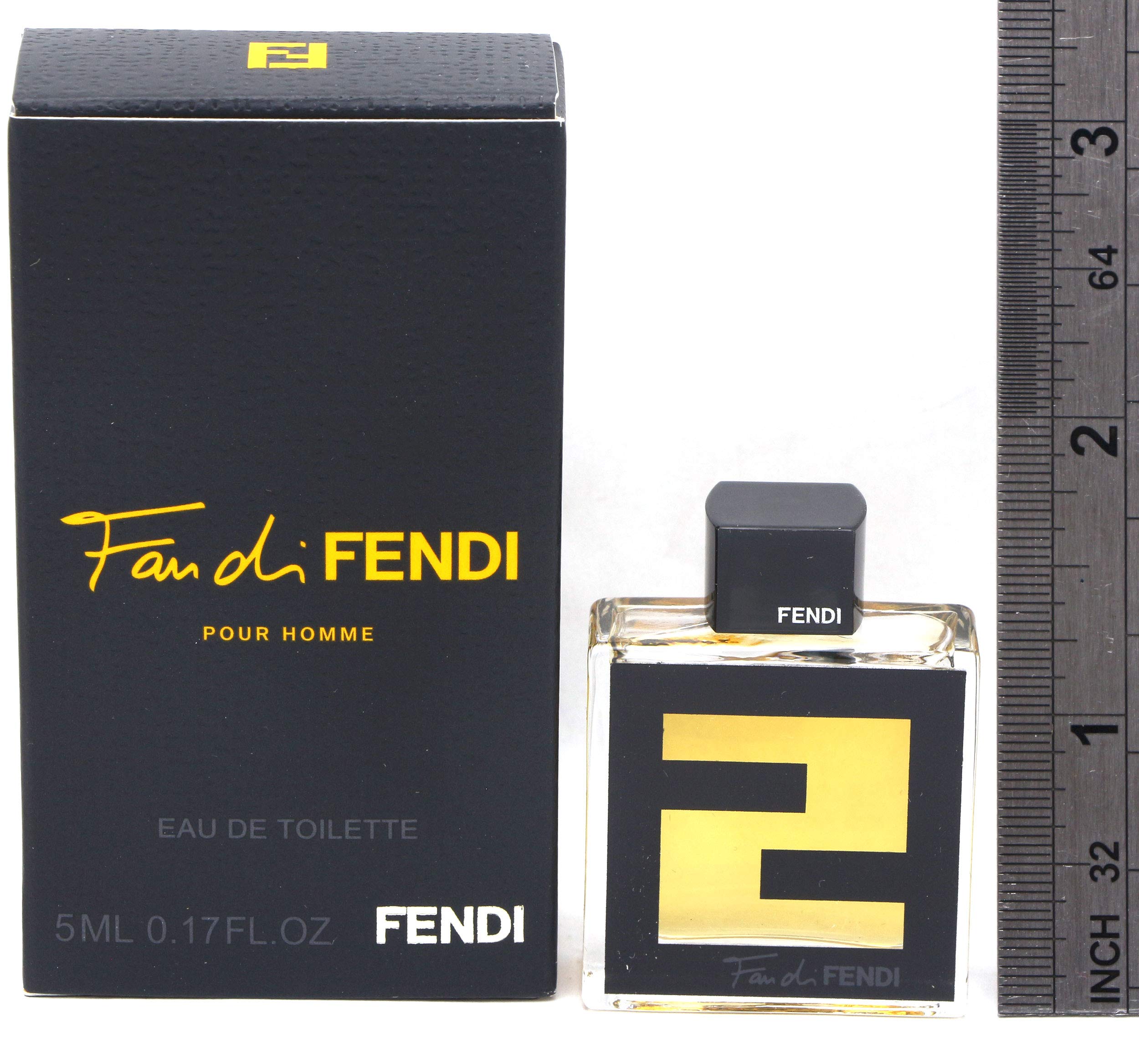 FENDI FAN DI FENDI POUR HOMME by Fendi for MEN: EDT .17 OZ MINI (note minis approximately 1-2 inches in height)