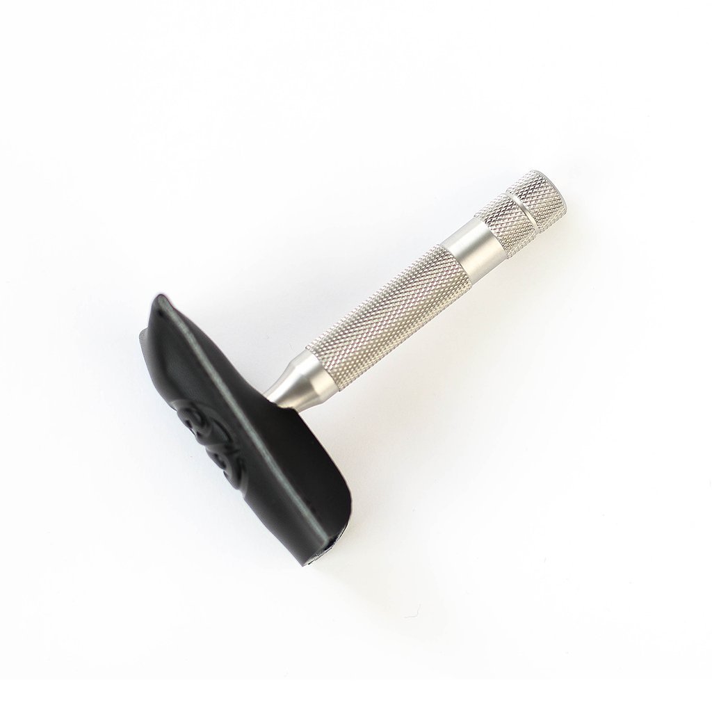 Rockwell Double Edge Safety Razor Head Protective Cover | Made of Genuine Leather, Long-Lasting Travel Case | Universal Fit
