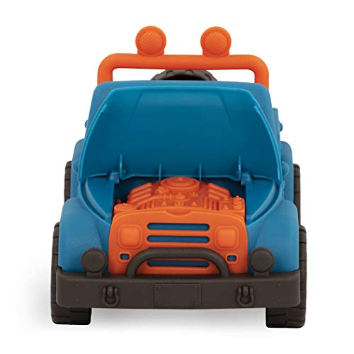 Battat Wonder Wheels 4 X 4 β Blue Off-Road Toy Truck with Spare Tire & Detailed Engine for Toddlers Age 1 & Up β 100% Recyclable