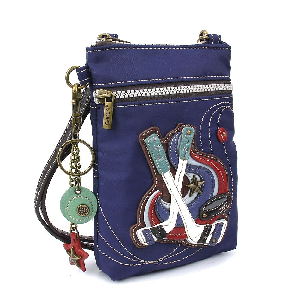 Chala Group Handbags Hockey Venture Cellphone Crossbody Handbag RFID Protected Navy