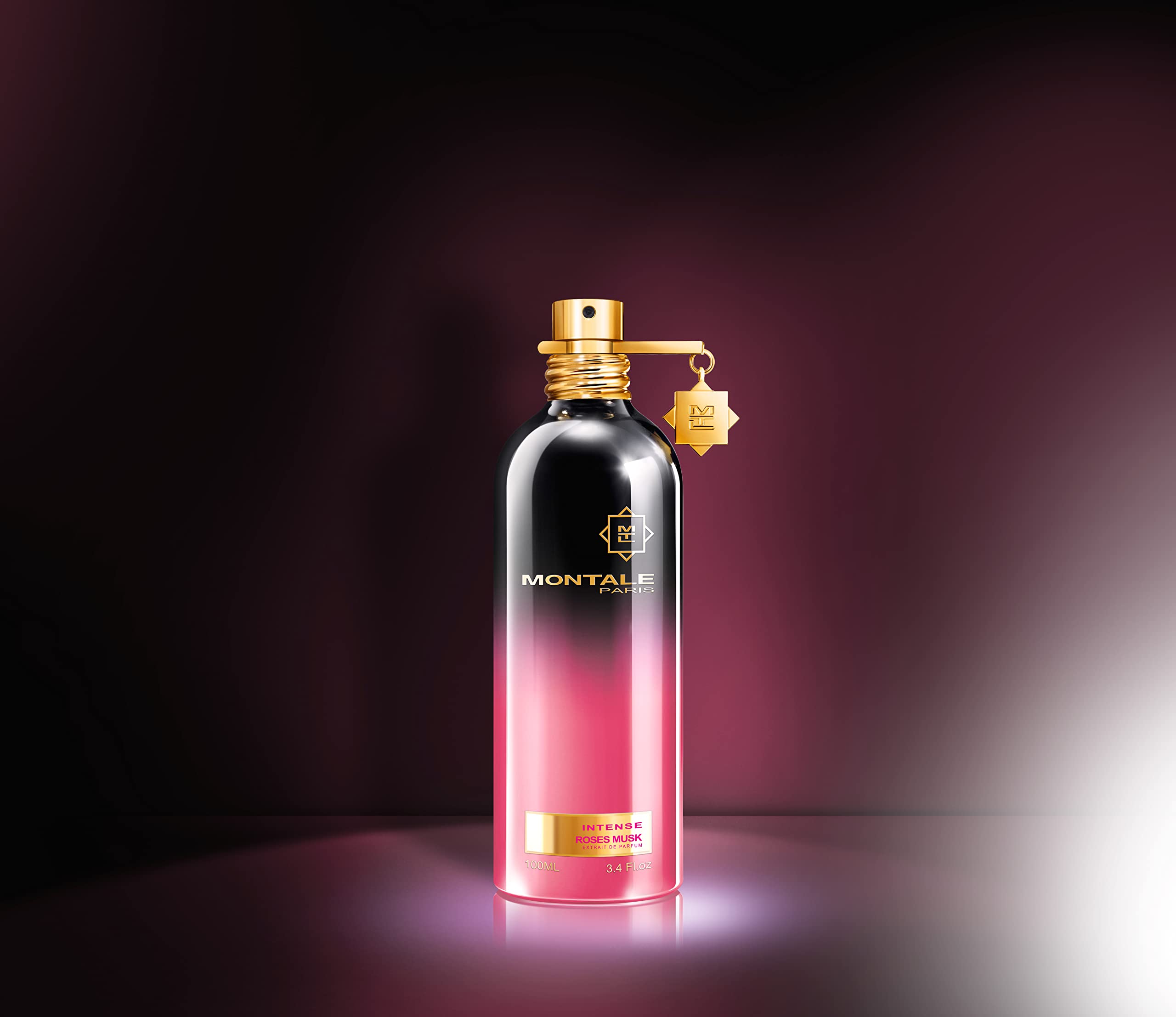 MONTALE Extrait De Parfum Spray, Intense Roses Musk, 3.4 Fl Oz