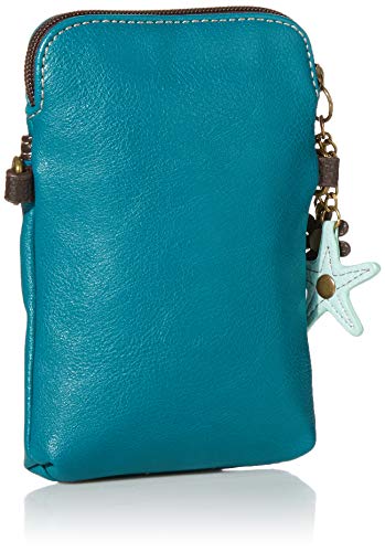 Chala Cellphone Crossbody Handbag Mermaid/Blue, 5 x 7.5 x 1