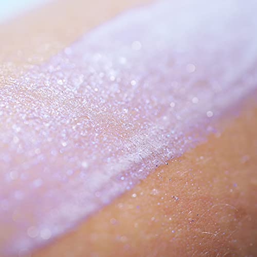 Unicorn Snot Glitter Sunscreen Lotion - SPF 30 Shimmer Sunscreen for Face & Body Glow - UVA/UVB Protection - Water Resistant, Cruelty Free Sunscreen - Made in USA (Space Junk)