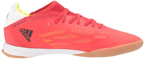 adidas Unisex X Speedflow.3 Indoor Soccer Shoe, Red/Black/Solar Red, 9.5 US Men