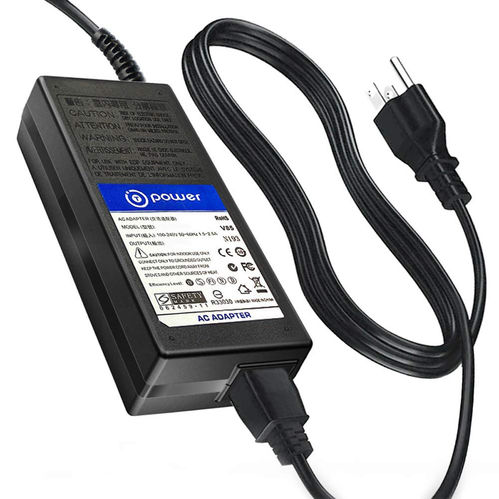 T-Power Charger for 22V-24V Samsung Odyssey G7 SyncMaster 27" 34" Curved Ultrawide LED LCD Display QHD Monitor SE790 C27HG70 C27HG70QQ S34E790 Ac Dc Adapter Power Supply