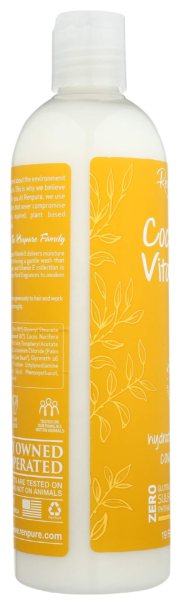 RENPURE Coconut & Vitamin E Conditioner, 19 FZ