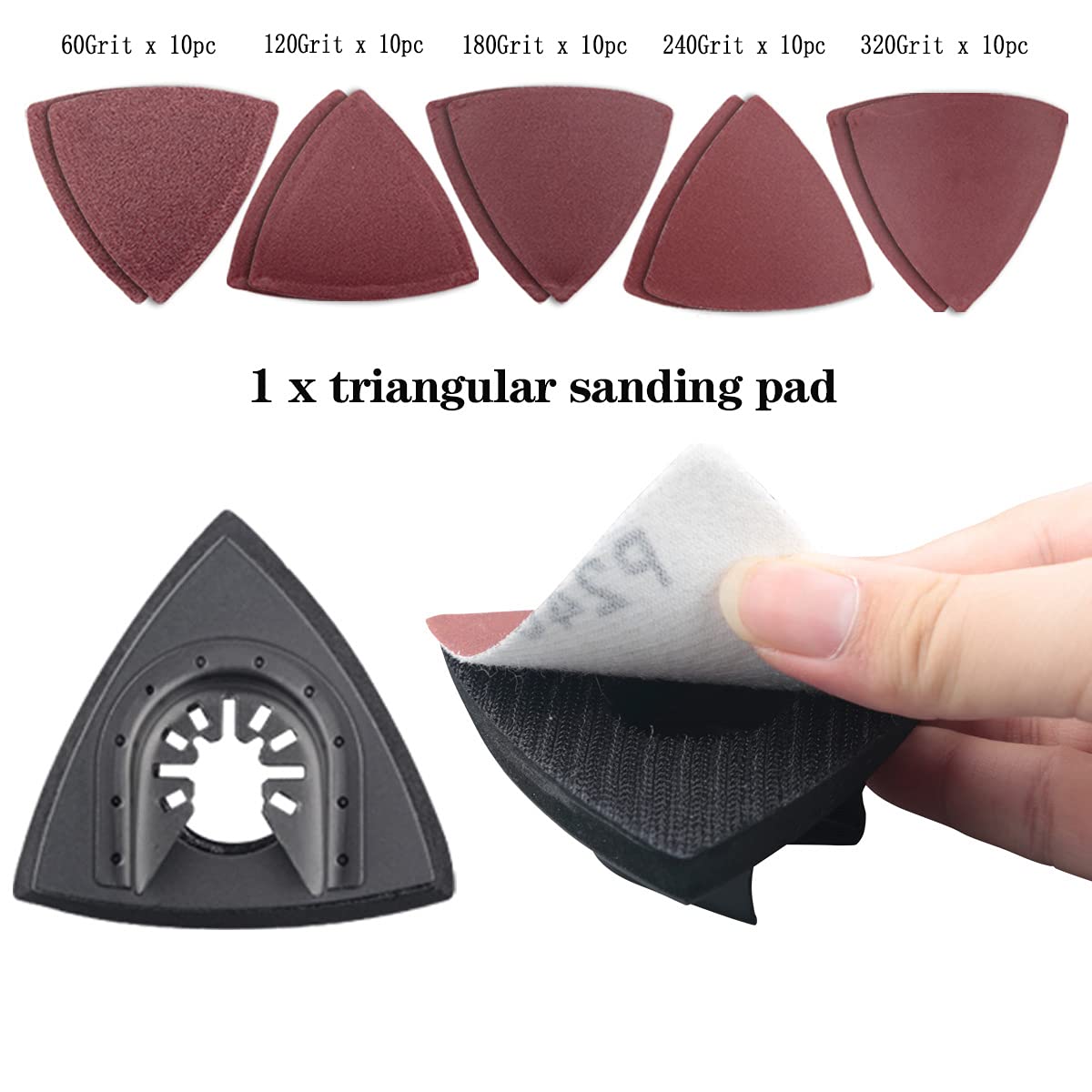 72 Piece Assorted Oscillating Tool Blades Oscillating Multi-Tool Quick Release Wood & Metal Saw Blades fits Dewalt Milwaukee Fein Makita Bosch Rigid Rayobi Craftman
