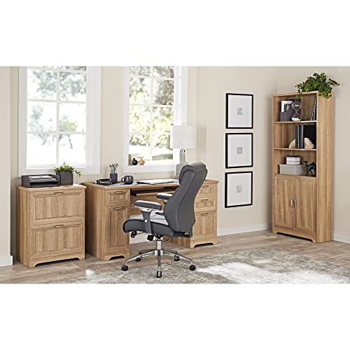 RealspaceĀ® Modern Comfort Keera Bonded Leather Mid-Back Manager's Chair, Gray/Chrome, BIFMA Certified