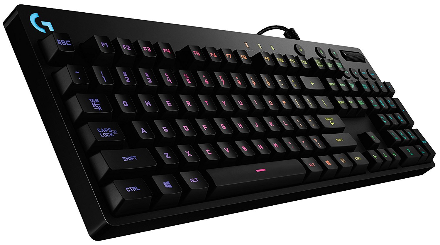 Logitech G810 Orion Spectrum RGB Mechanical Gaming Keyboard (Renewed)
