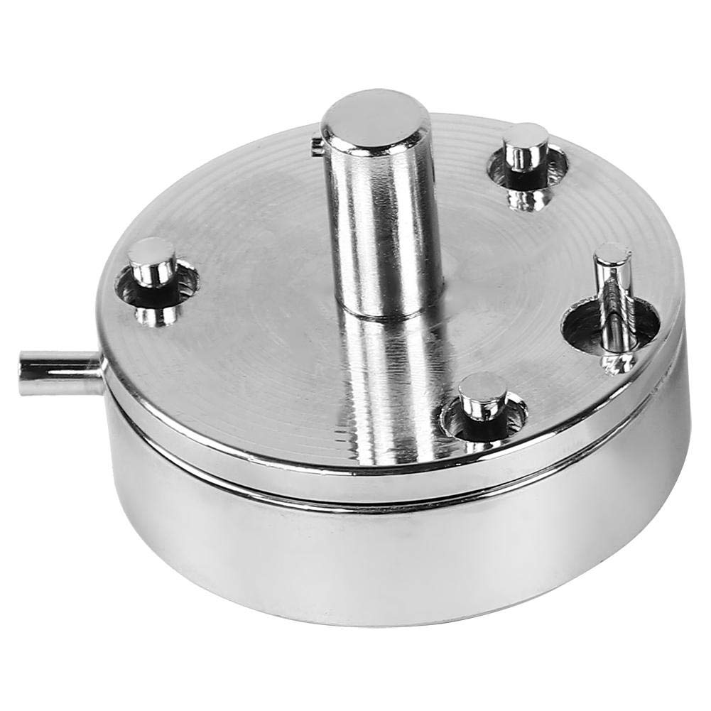 75MM Badge Making Machine + 500 Buttons,Jadpes 75MM DIY Tinplate Button Maker Aluminum Alloy Badge Punch Pin Machine for Badge Insignia