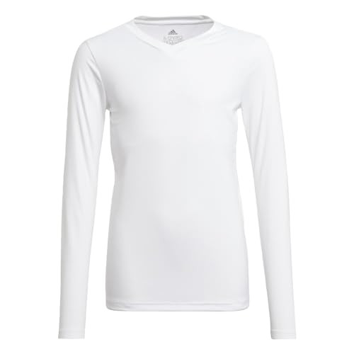 adidas unisex-child Team Base Tee White Small