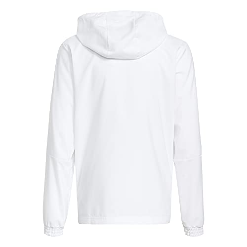 adidas unisex-child Tiro 21 Windbreaker White X-Small